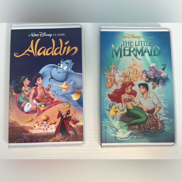 Disney | Office | Disney Parks Aladdin And The Little Mermaid Notebook ...